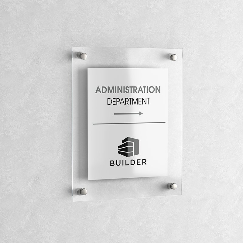 Acrylic Name Plate – magnumprint.pk